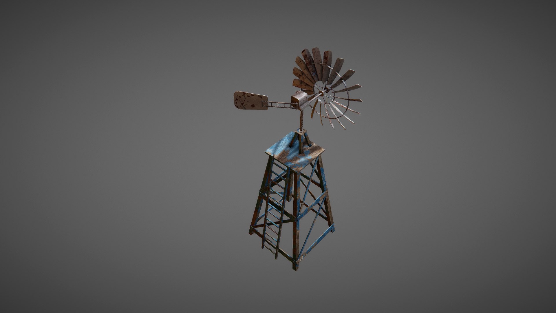 3d Windpump Wind Pump