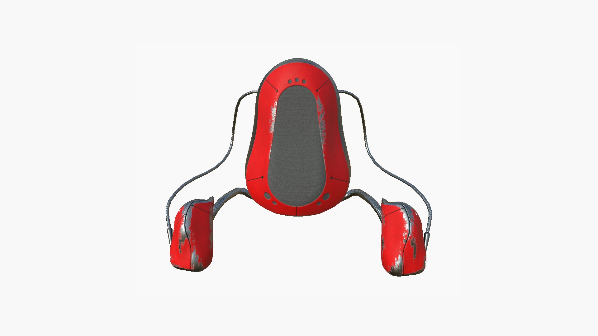 3D Jetpack H04 Red Black - SciFi Character Design - TurboSquid 1967482