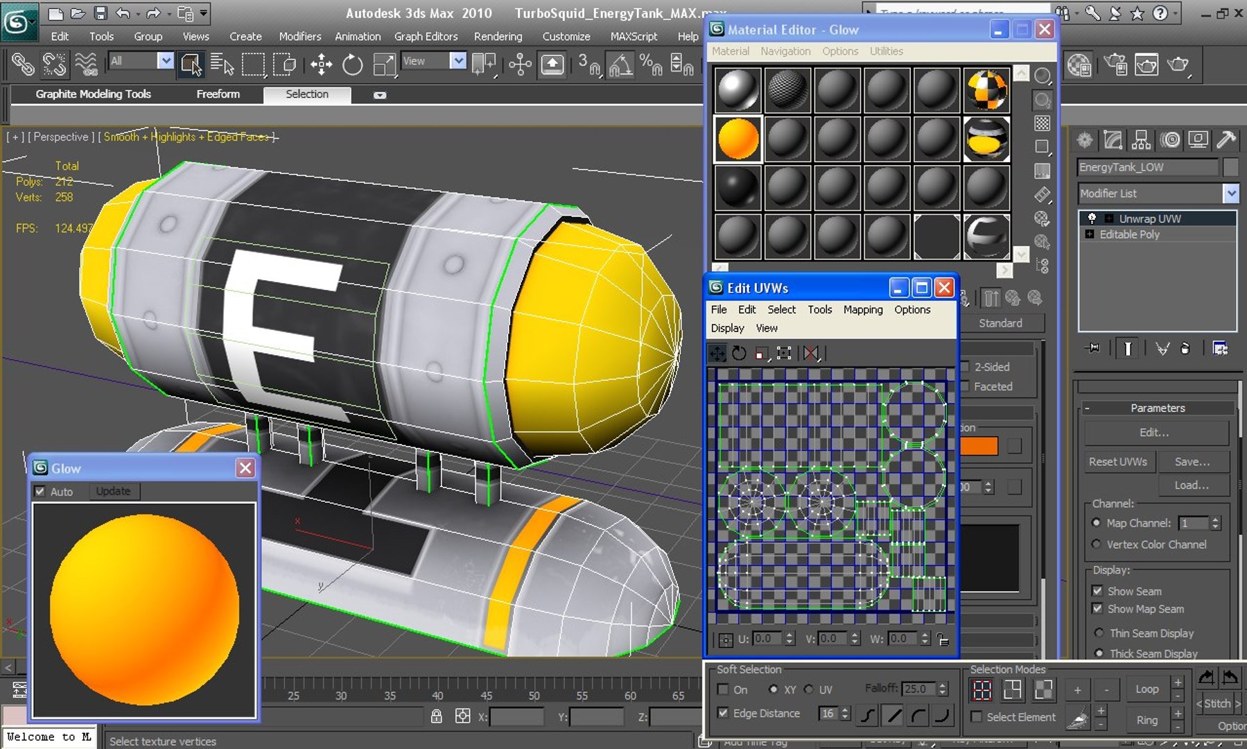 3d Metroid - Energy Tank
