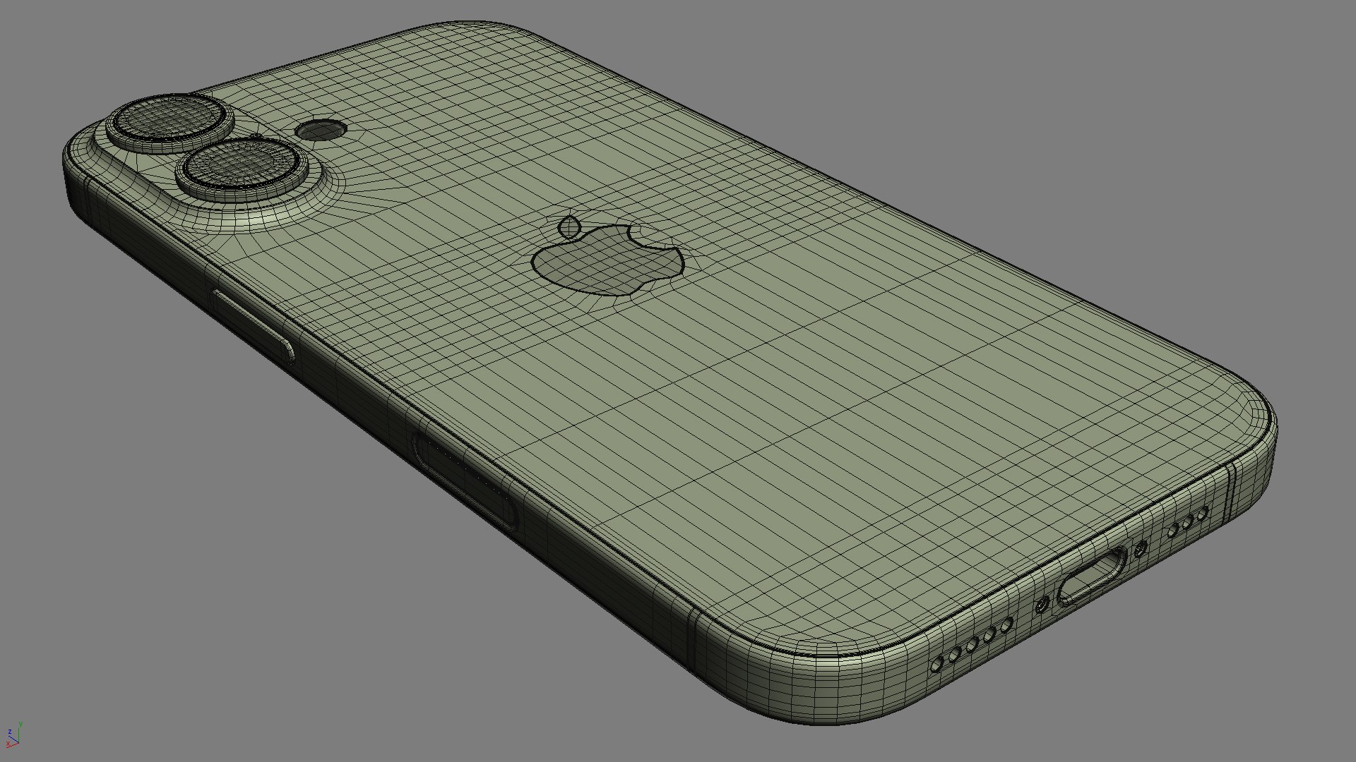 3D IPhone 16 Black Model - TurboSquid 2280061