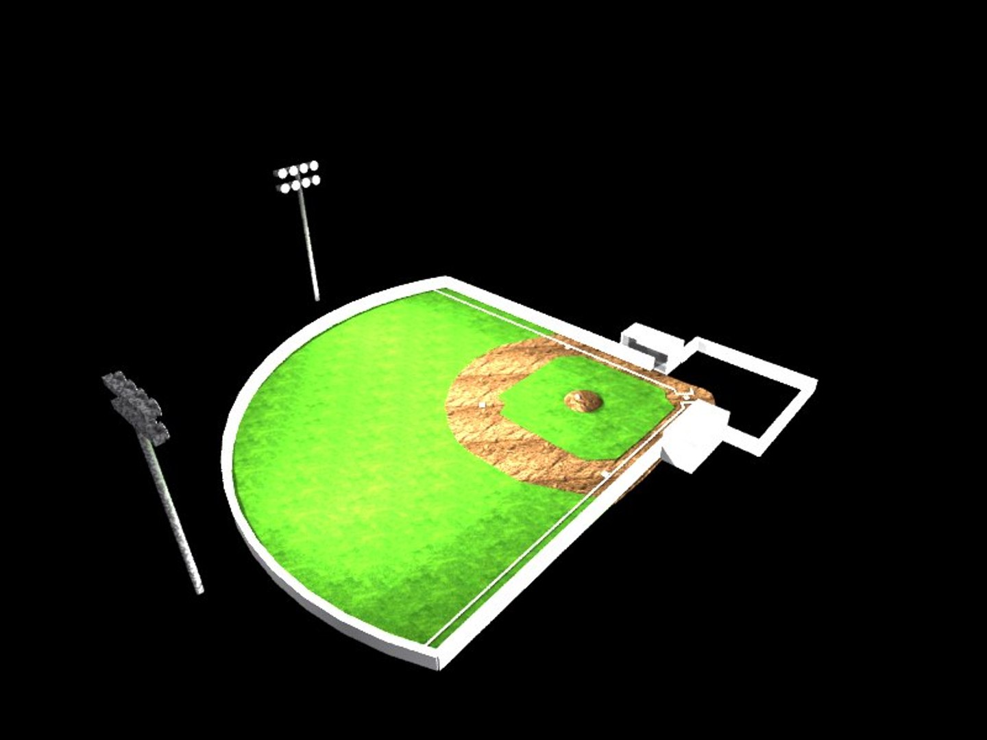 Free Max Model Baseball Field