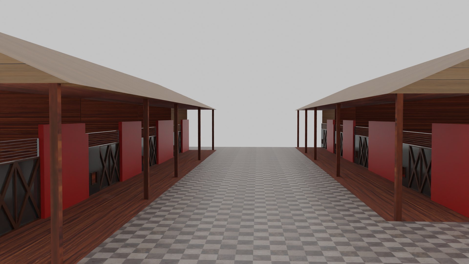 Horse Stable 3D - TurboSquid 2159152