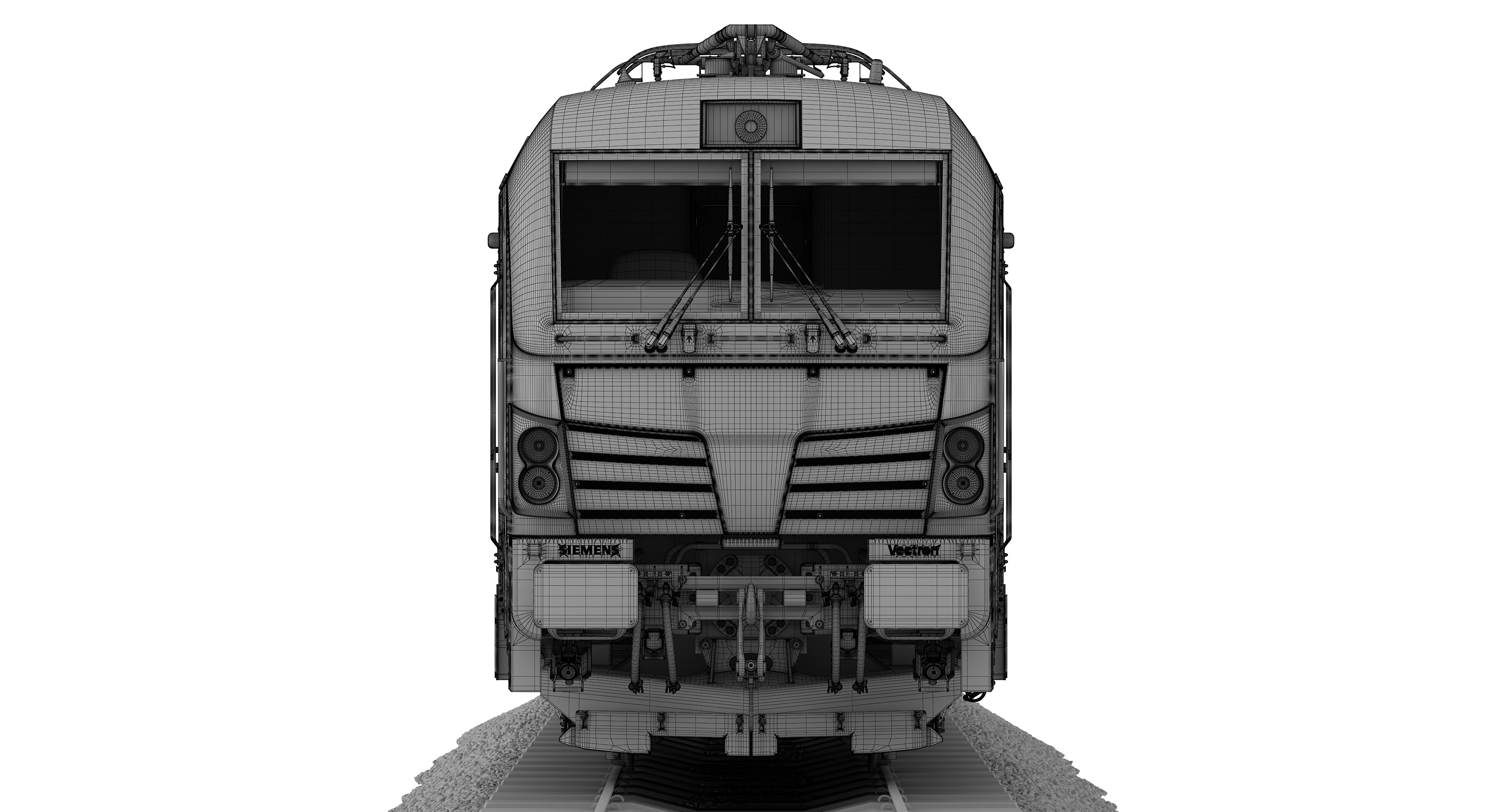 3D siemens vectron - TurboSquid 1517171