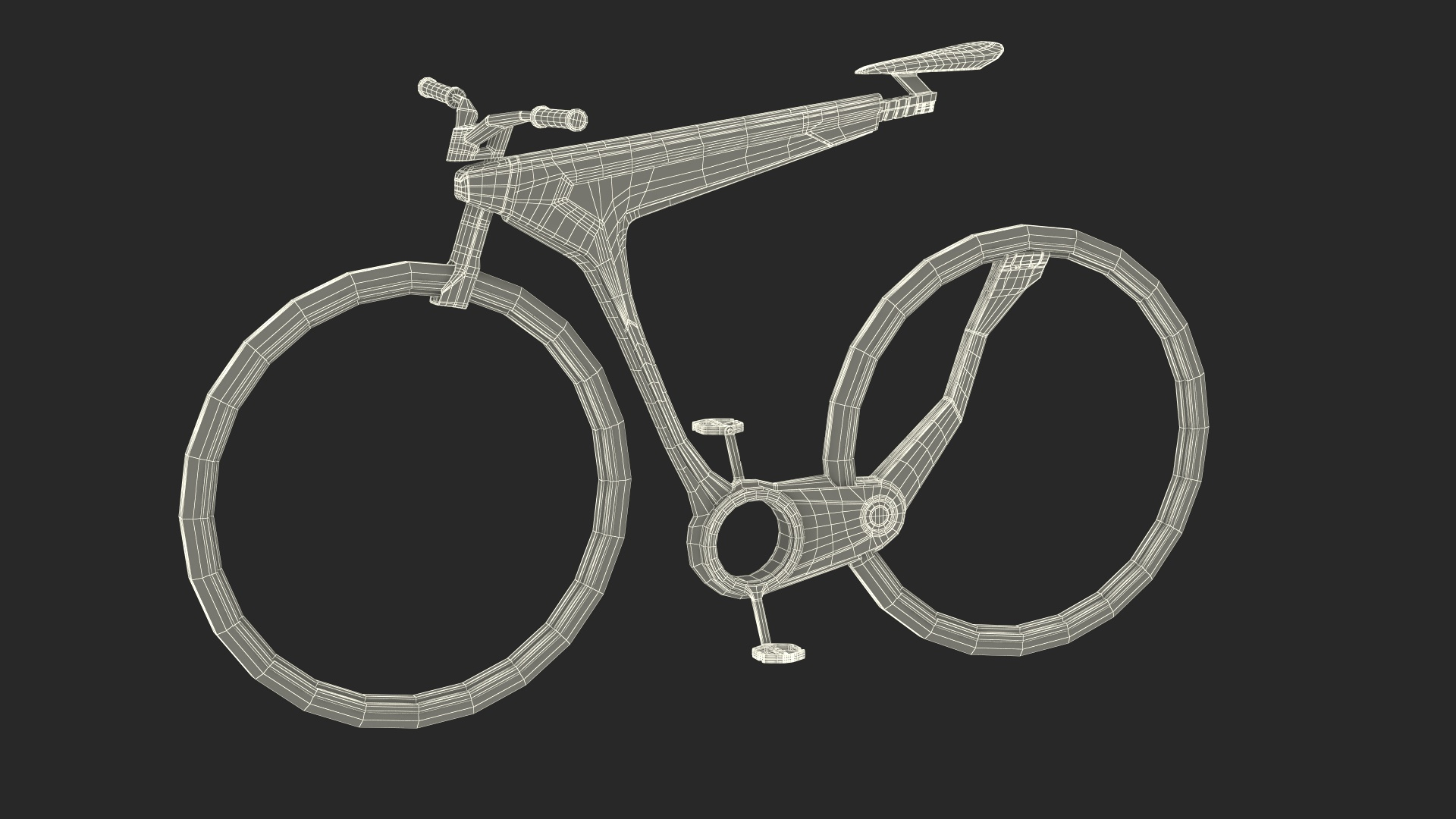 3D Futuristic Electric Bicycle Rigged - TurboSquid 2086636