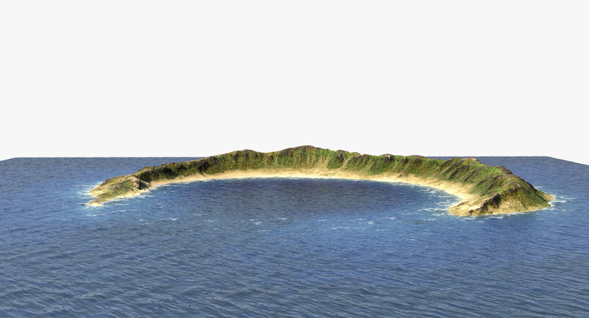 Atoll Rocks Model - TurboSquid 1255596