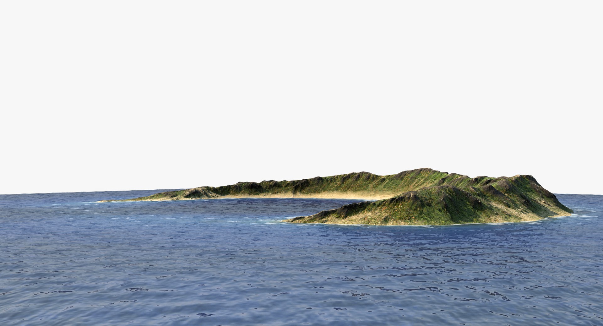 Atoll rocks model - TurboSquid 1255596