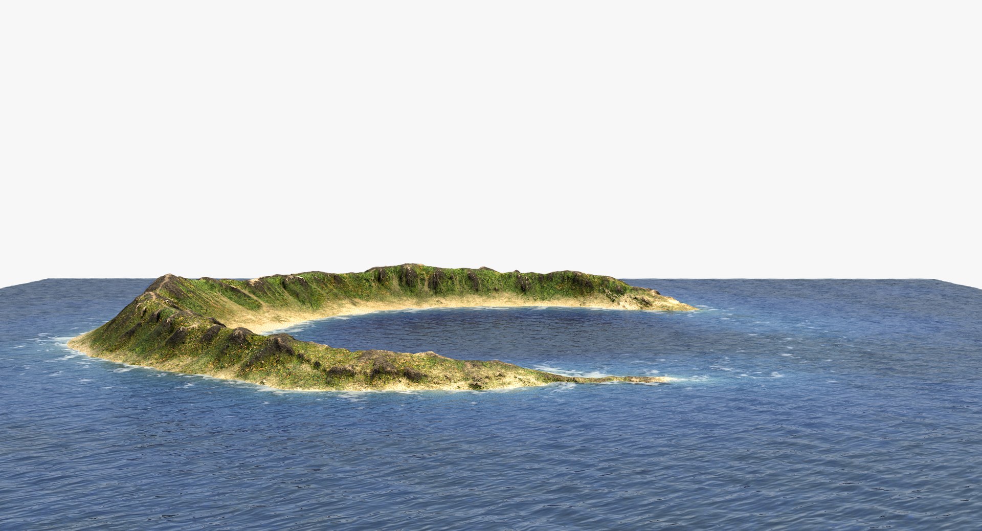 Atoll Rocks Model - TurboSquid 1255596