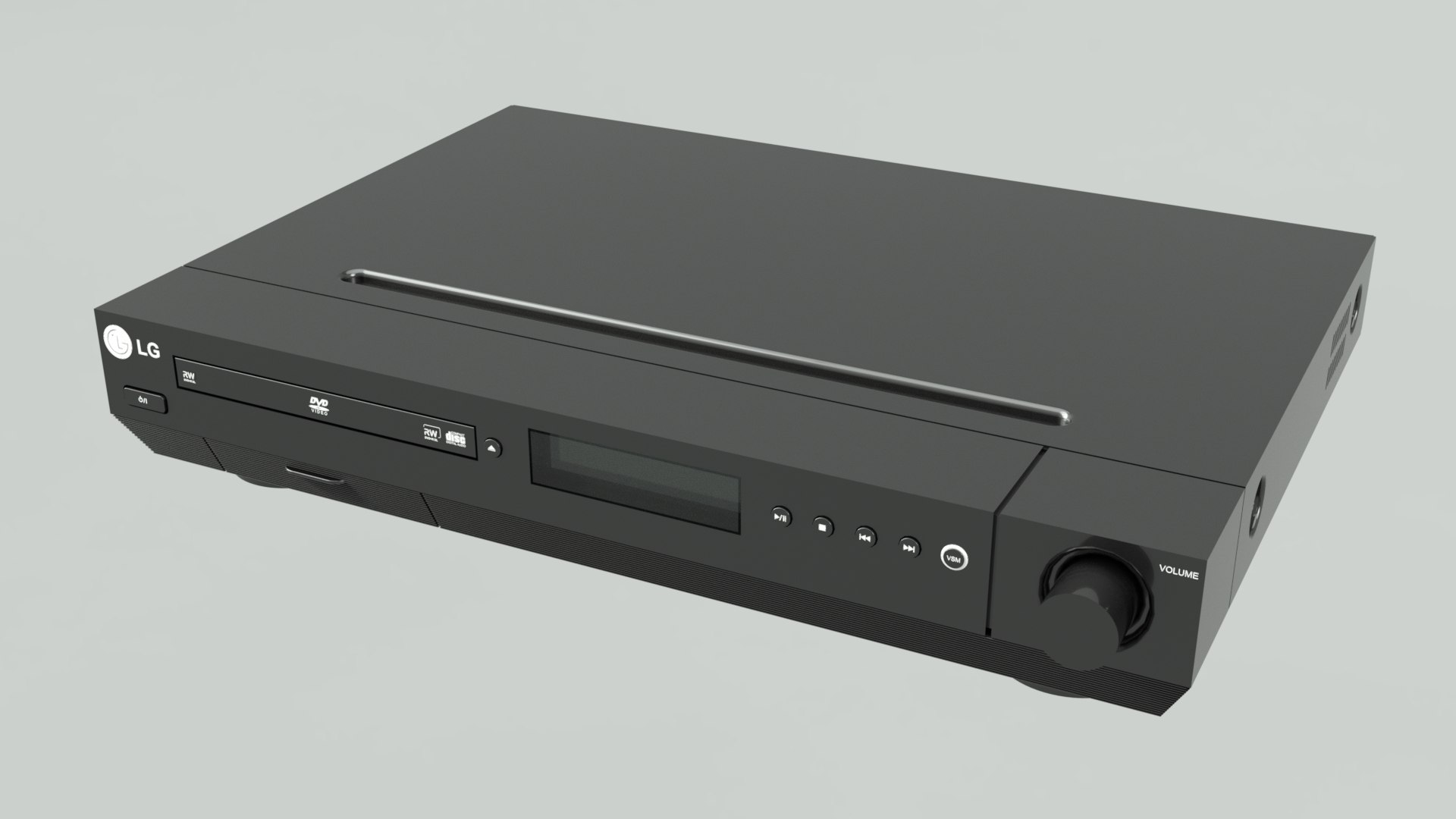 DVD Player With Surround Speakers A1 3D - TurboSquid 2303934