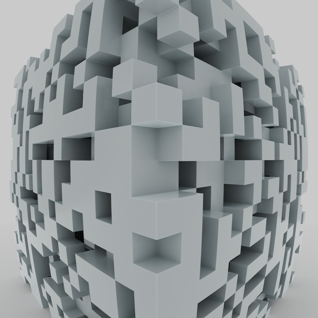 3D Cube Abstract Model - TurboSquid 1329490