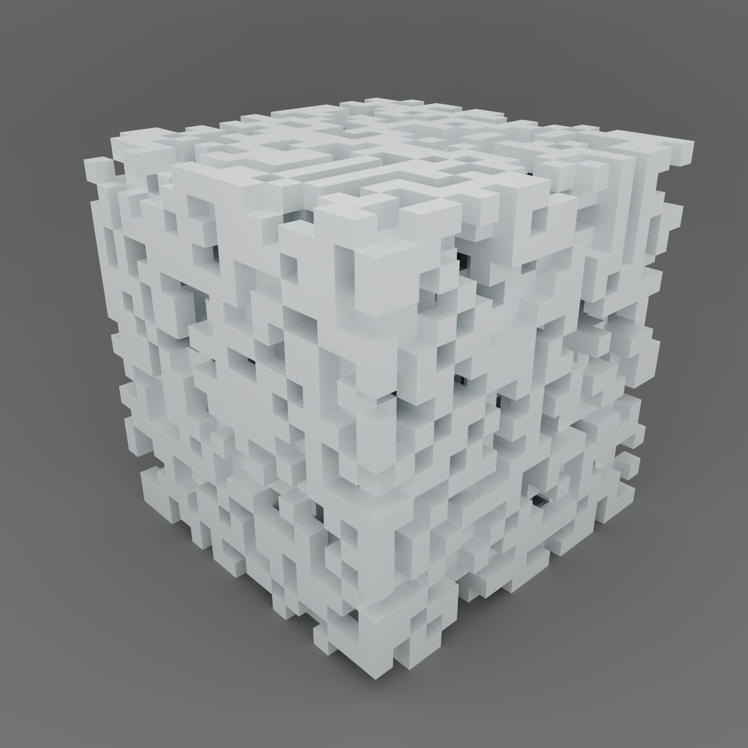 3D Cube Abstract Model - TurboSquid 1329490