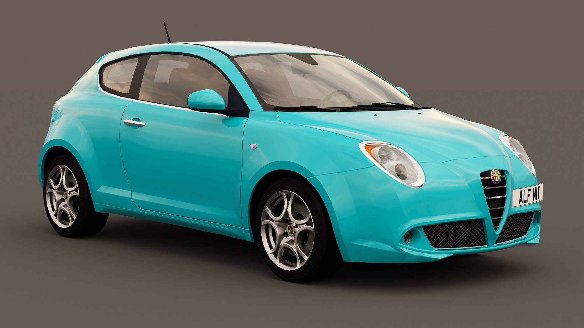 Alfa Romeo Mito Model - TurboSquid 1924263