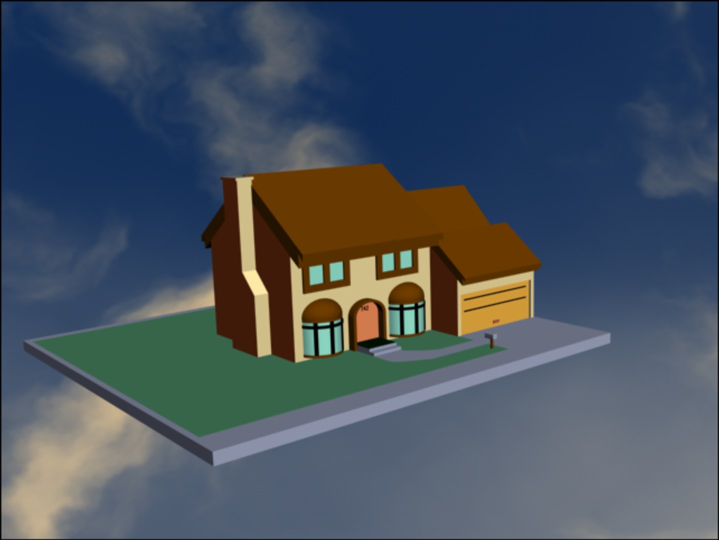 Simpson House 3ds