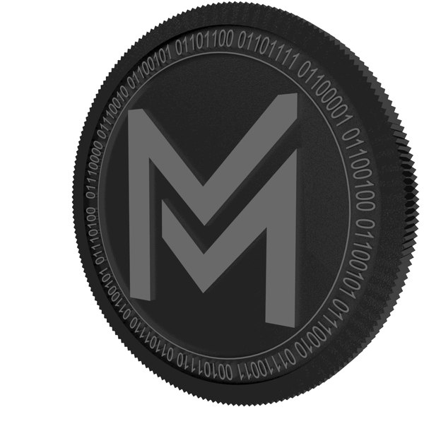 3D mgc token black coin model - TurboSquid 1614373