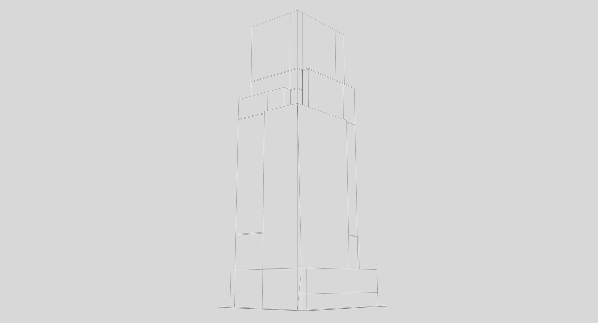 Lehman Building Times Square Low Poly 3D model - TurboSquid 2179270