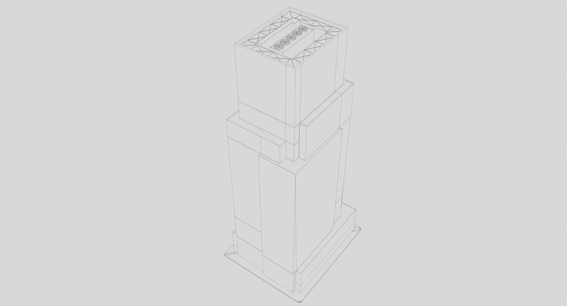 Lehman Building Times Square Low Poly 3D model - TurboSquid 2179270