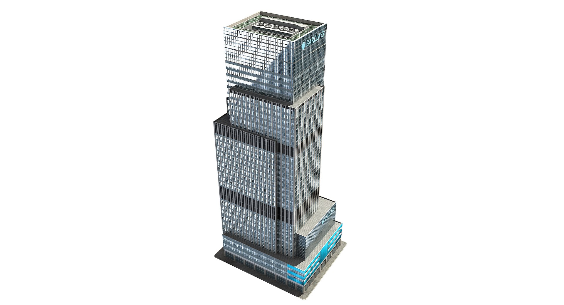 Lehman Building Times Square Low Poly 3D model - TurboSquid 2179270