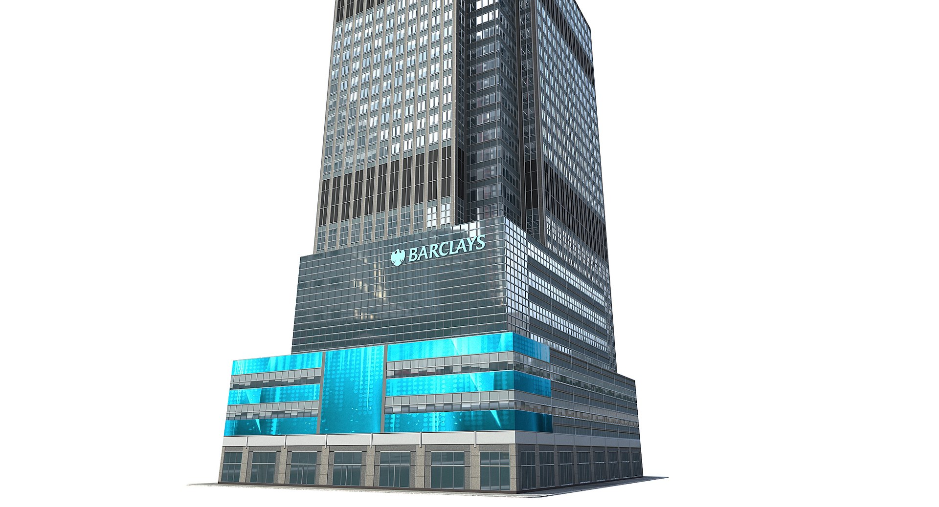 Lehman Building Times Square Low Poly 3D model - TurboSquid 2179270