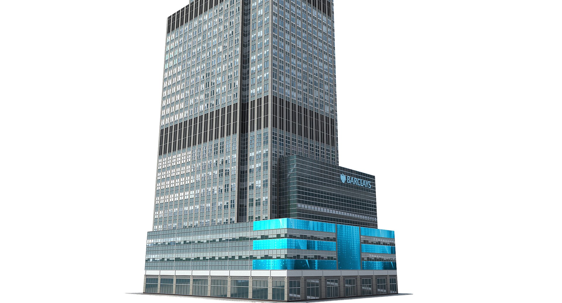 Lehman Building Times Square Low Poly 3D model - TurboSquid 2179270