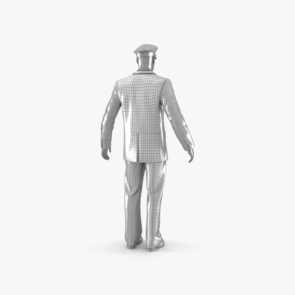 3D airline pilot model - TurboSquid 1477092