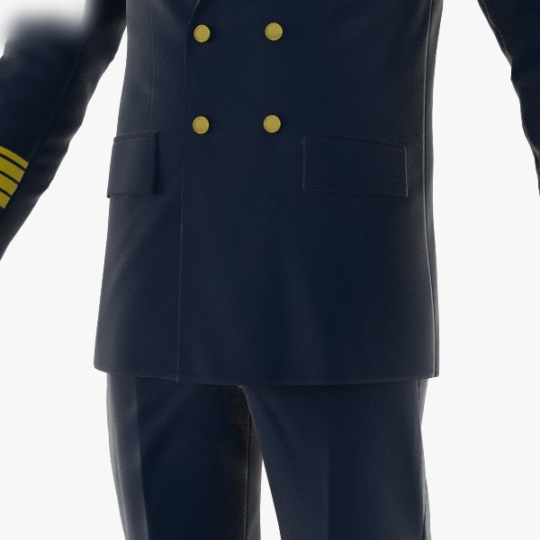 3D airline pilot model - TurboSquid 1477092
