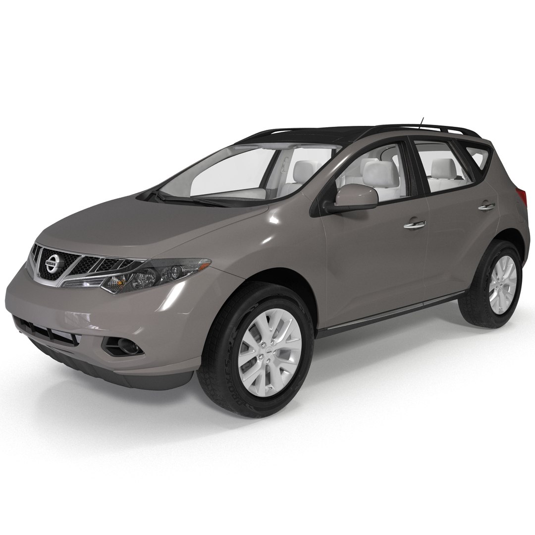 nissan murano 2014 3d model