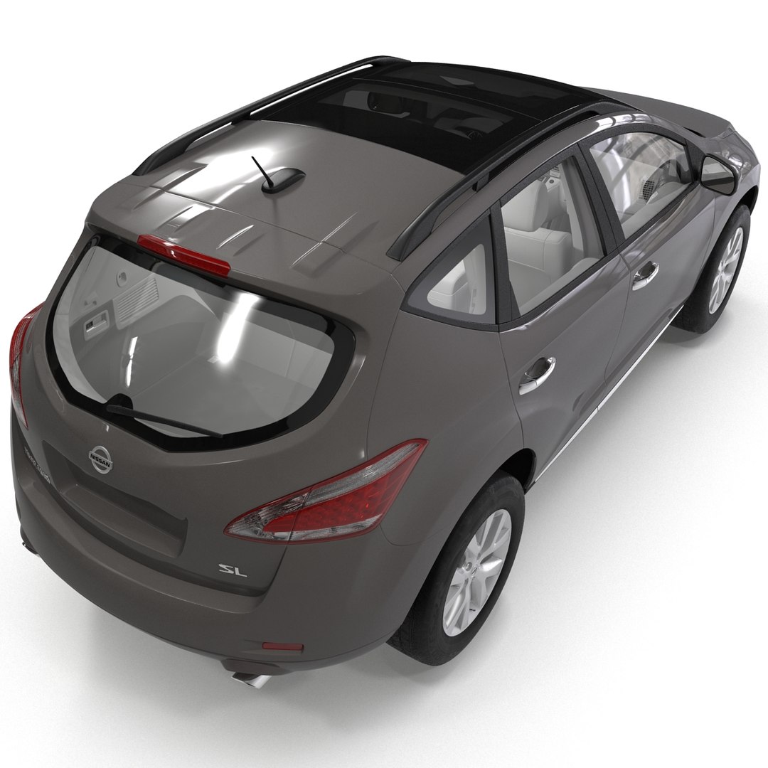 nissan murano 2014 3d model