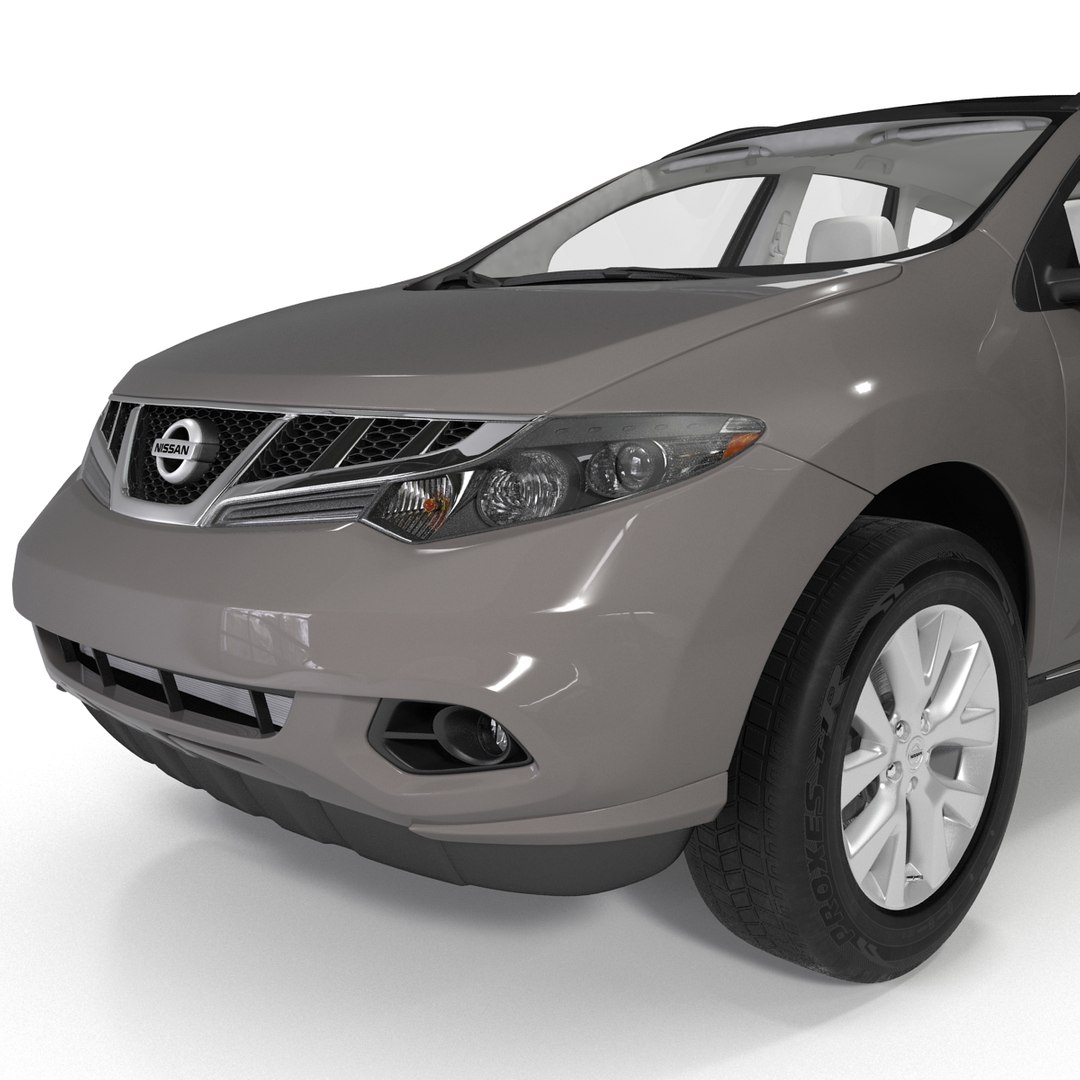 nissan murano 2014 3d model