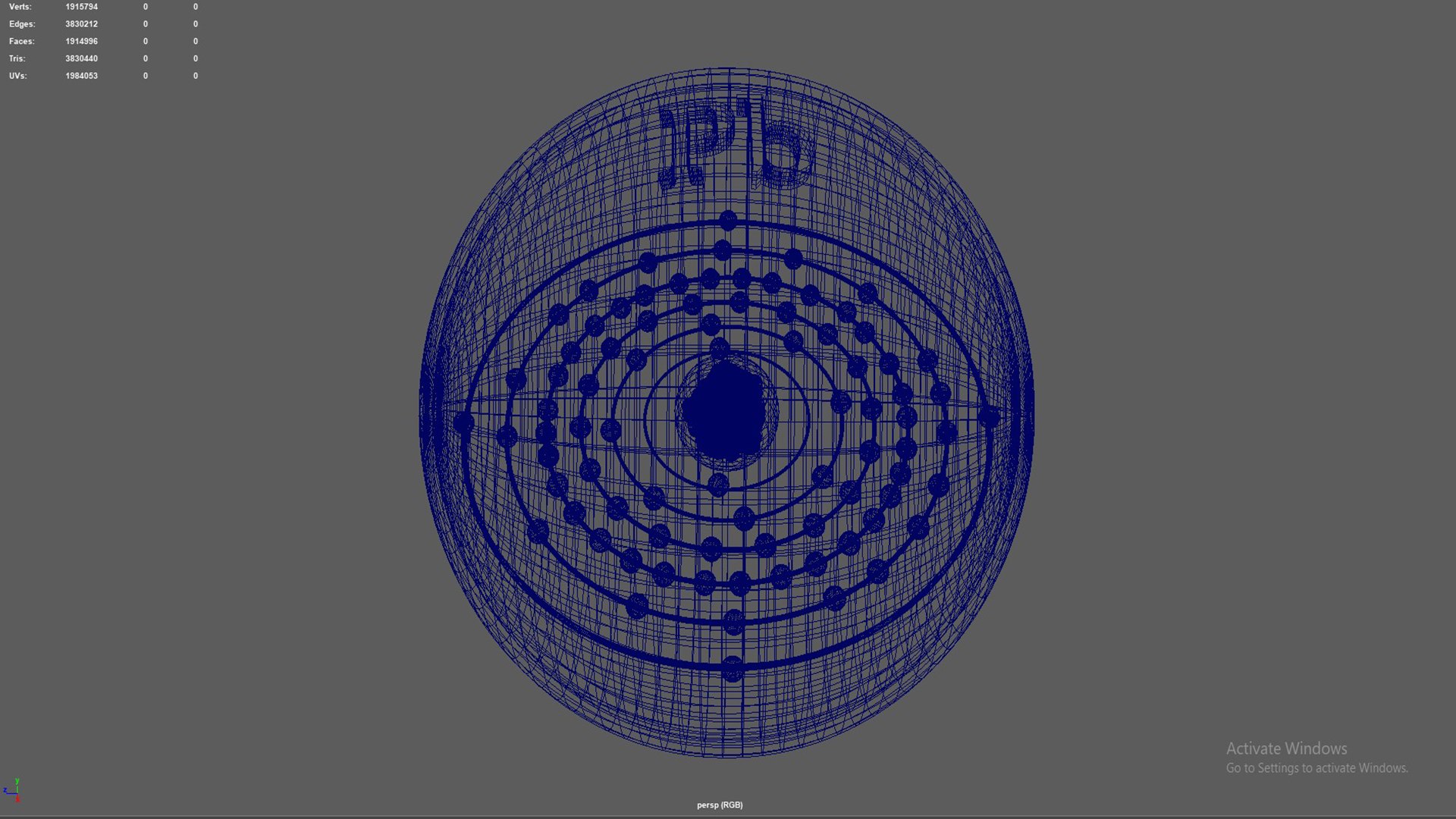 Lead Chemical Element 3D Model - TurboSquid 2139212