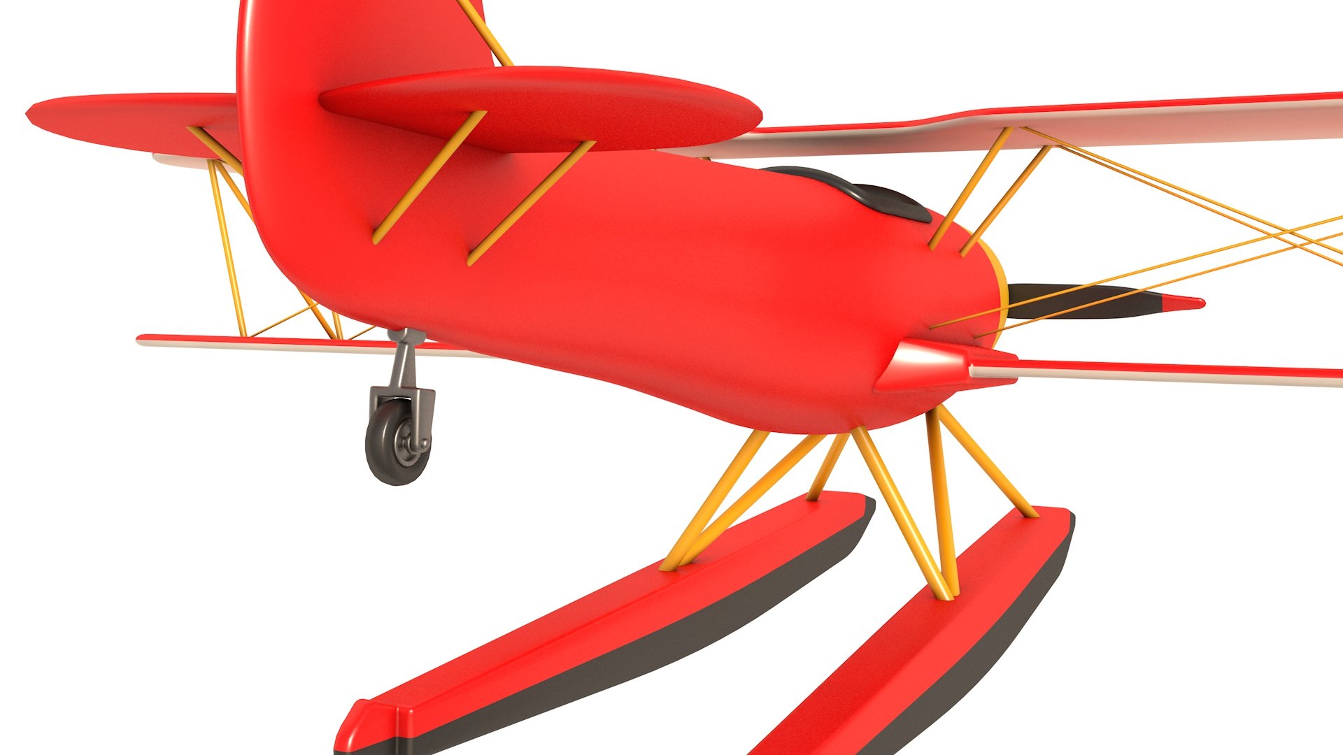 3D Sea Plane Biplane - TurboSquid 2006122