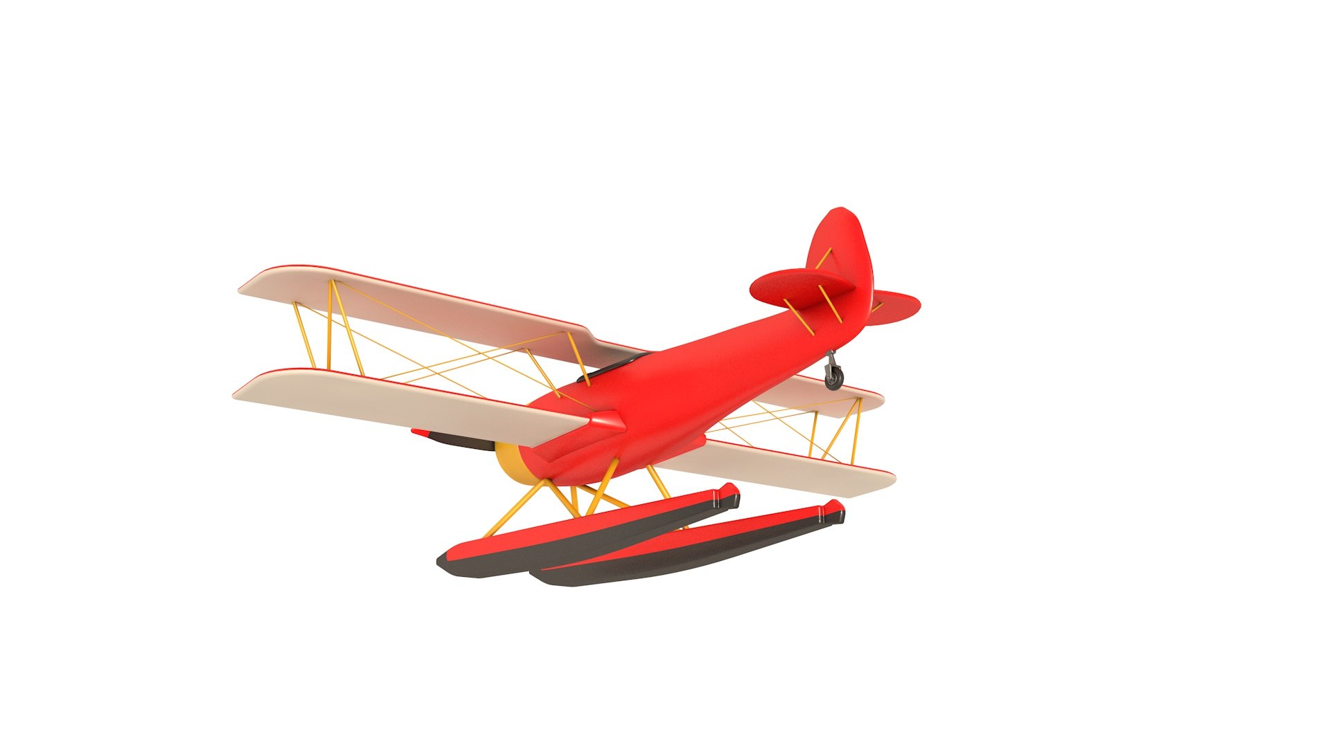 3D Sea Plane Biplane - TurboSquid 2006122