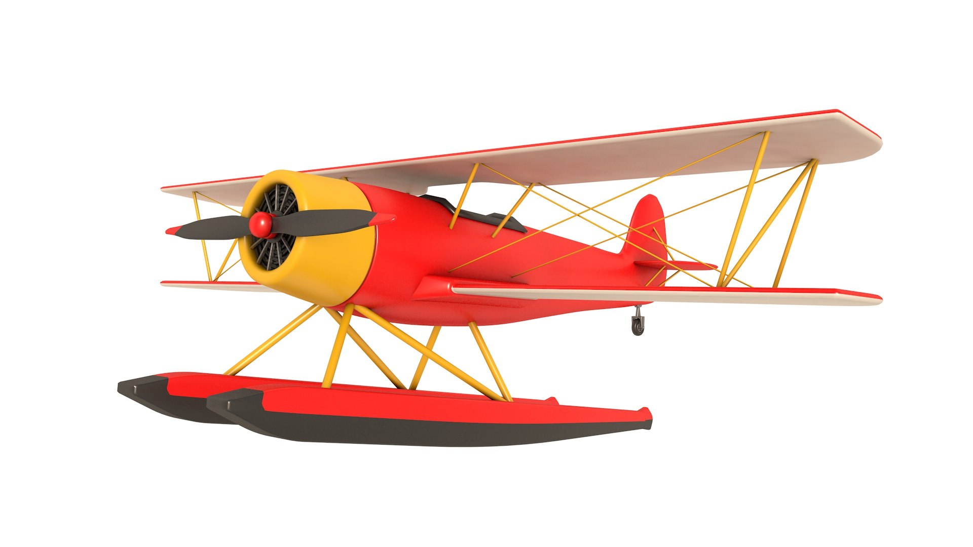 3D Sea Plane Biplane - TurboSquid 2006122