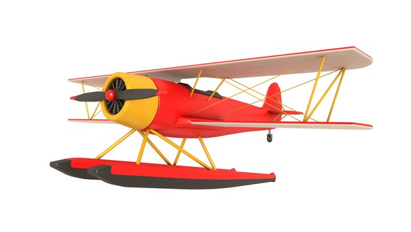 3D Sea Plane Biplane - TurboSquid 2006122