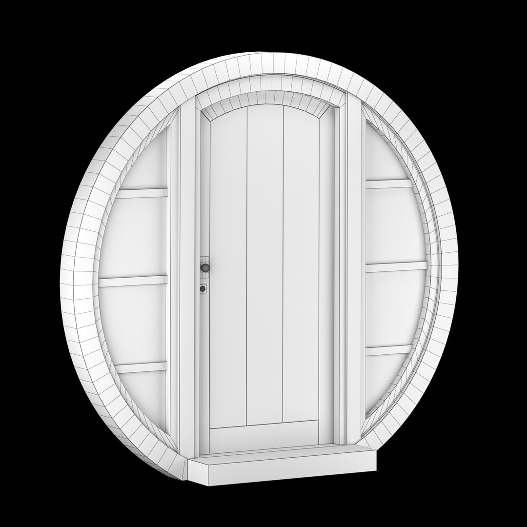 Exterior Large Doors 3D model - TurboSquid 1819575