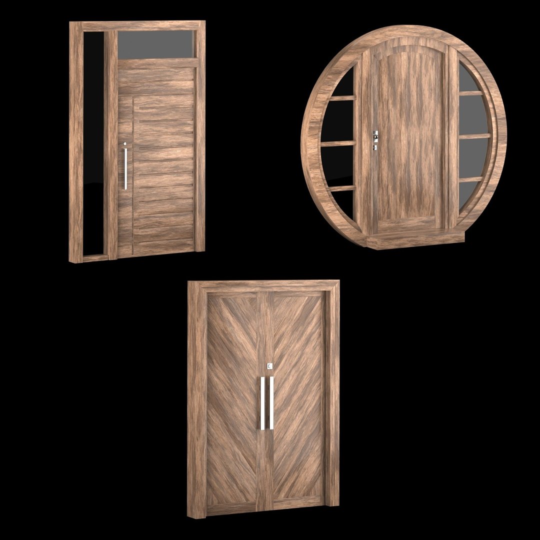 Exterior Large Doors 3D model - TurboSquid 1819575
