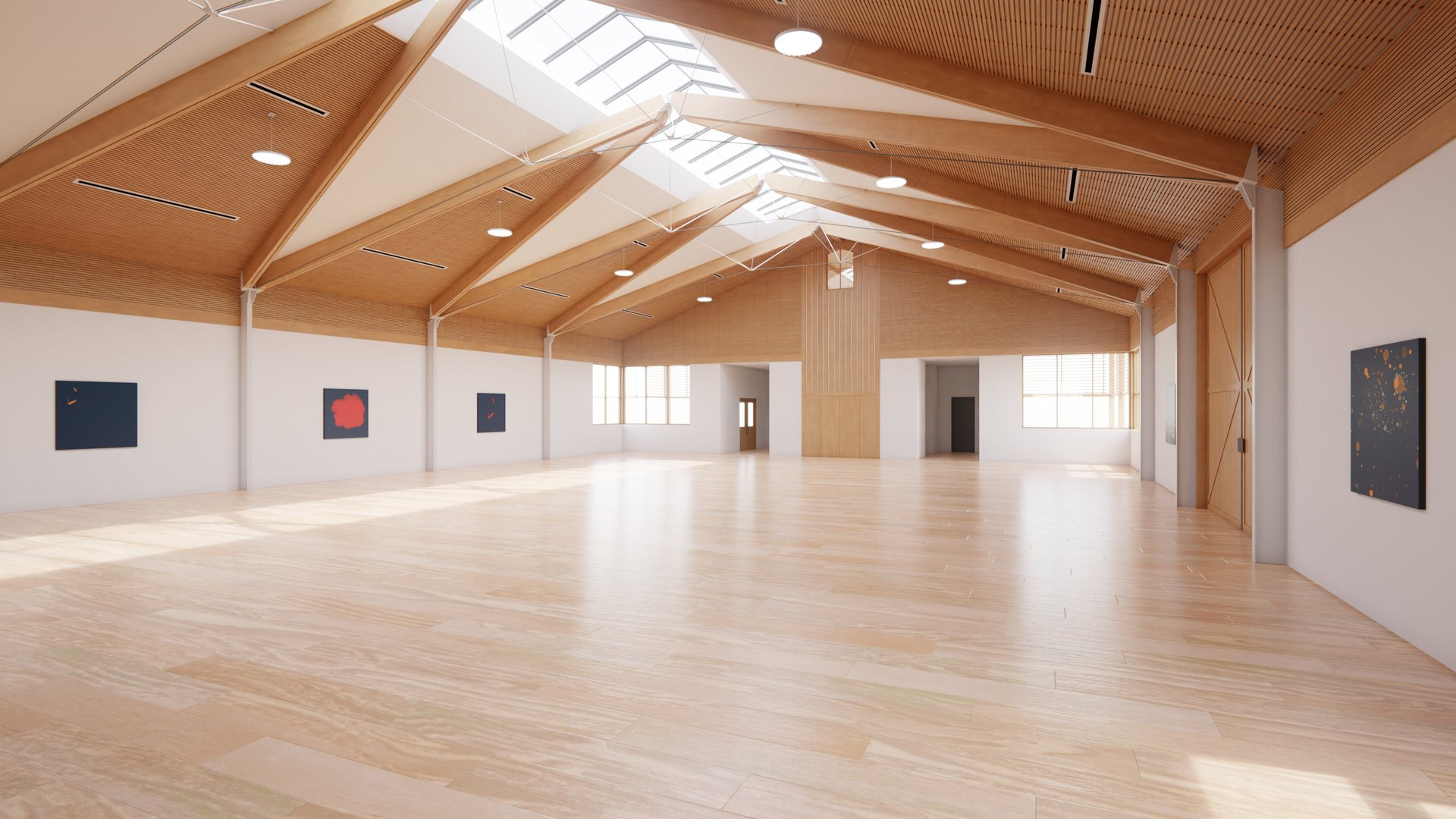 Art Museum Gallery Interior 43 Model - TurboSquid 2073795