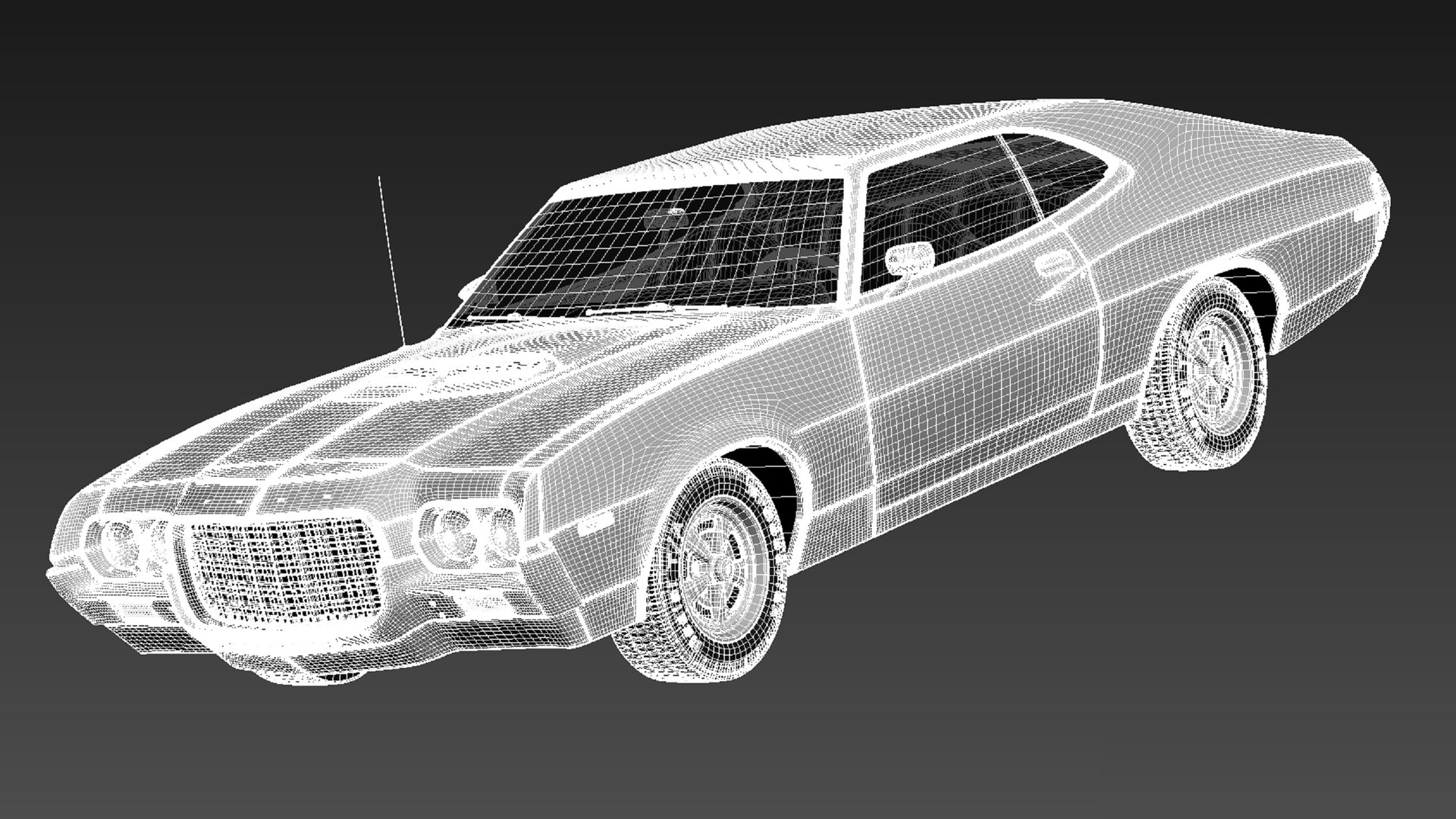 3d Ranchero 1972 Hardtop Muscle