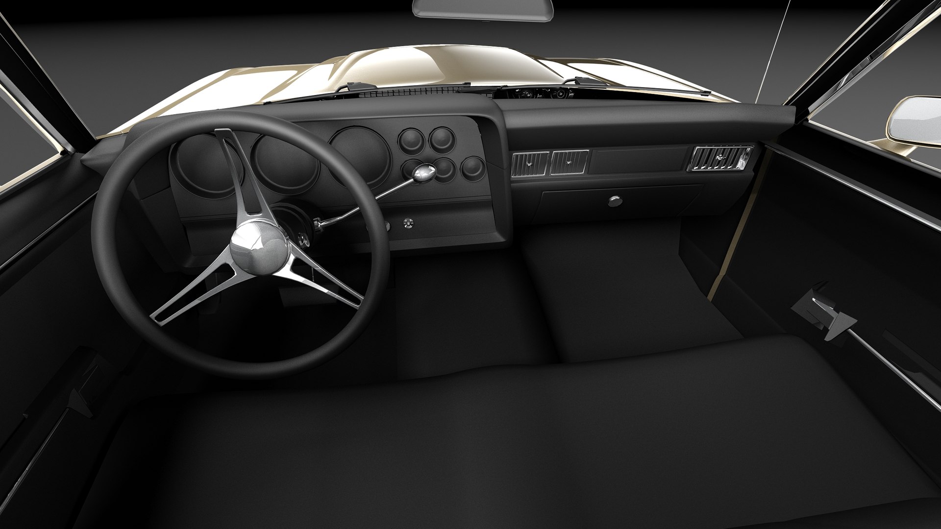 3d Ranchero 1972 Hardtop Muscle