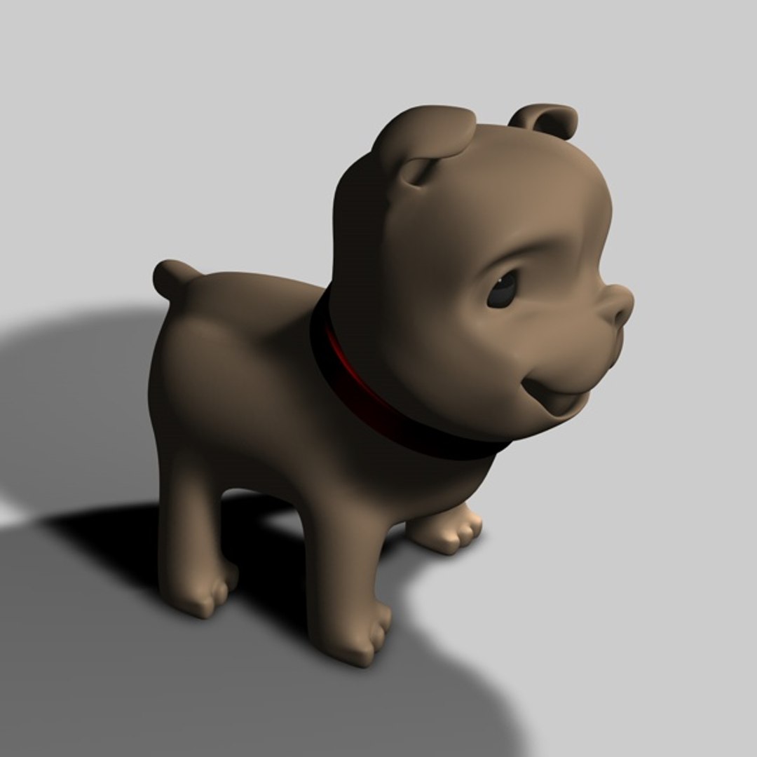 3d Dog Puppy