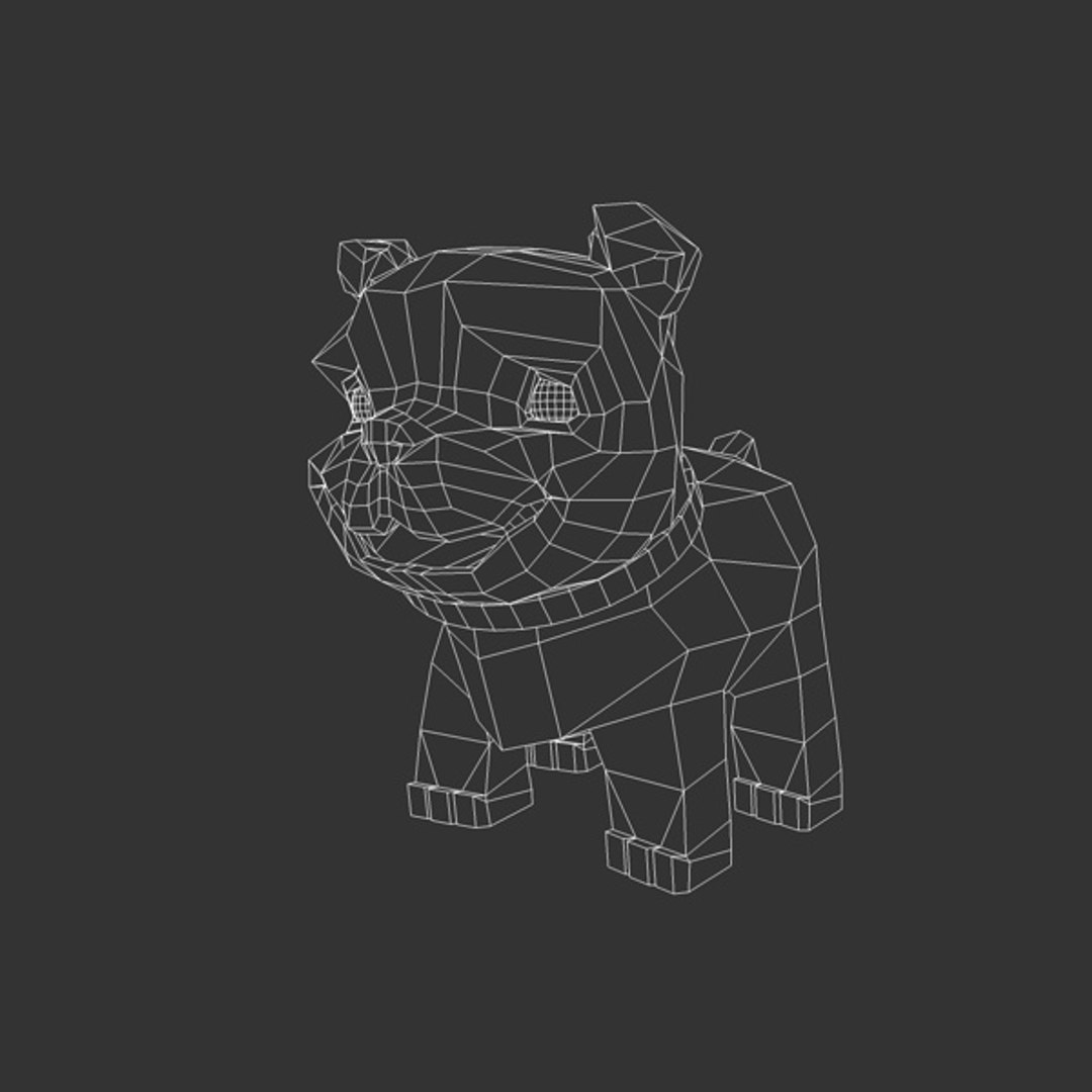 3d Dog Puppy