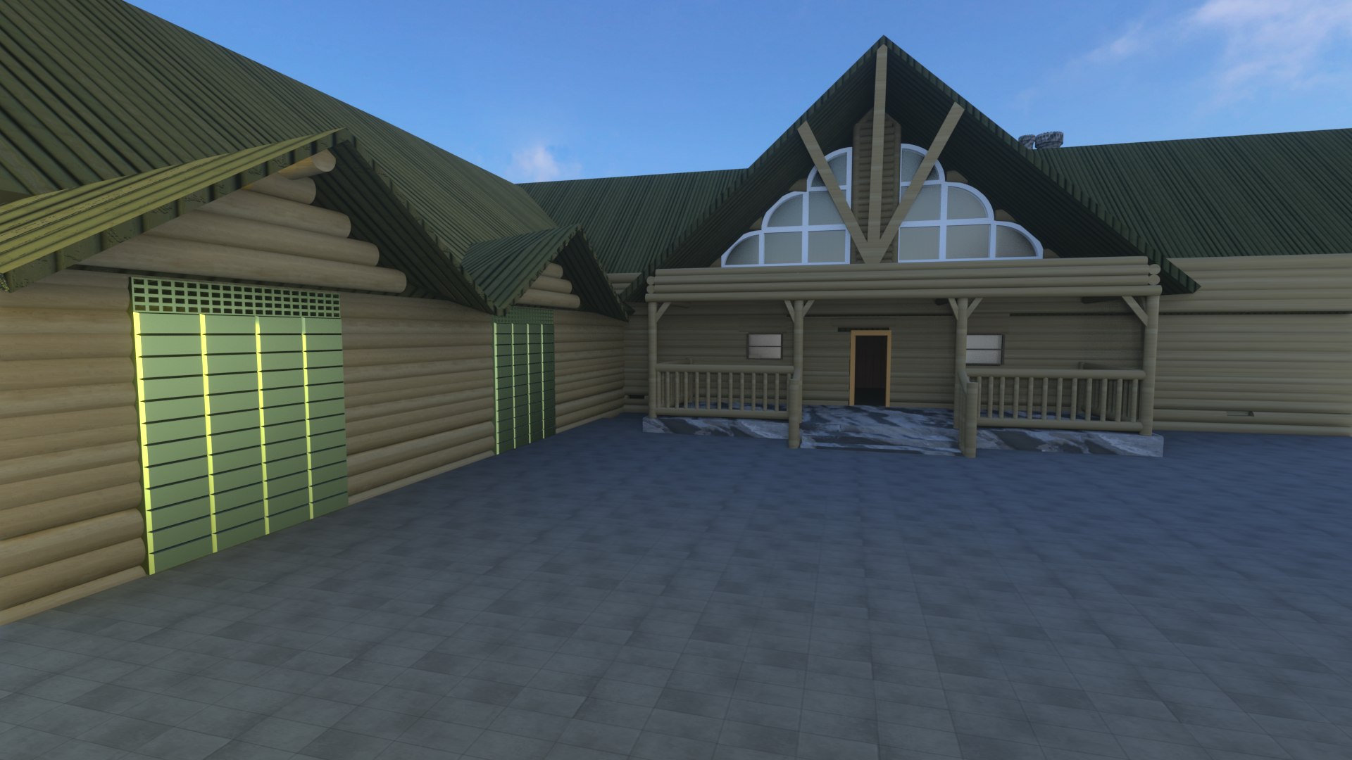 Wooden Villa Hotel 3D model - TurboSquid 2115962