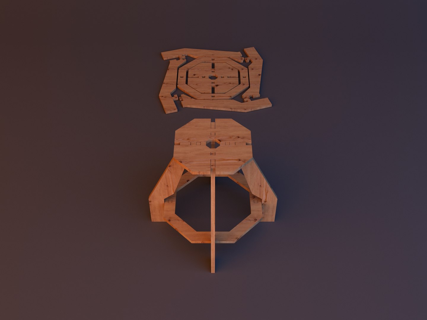 Plywood furniture chair CNC workshop 3D model - TurboSquid 1833036