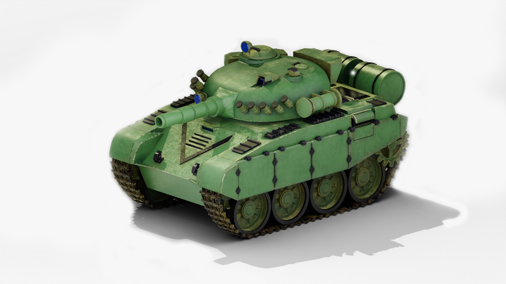 Mini T72 Tank 3D - TurboSquid 2302174