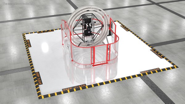 modelo 3d Colección de simuladores de movimiento de la NASA ...