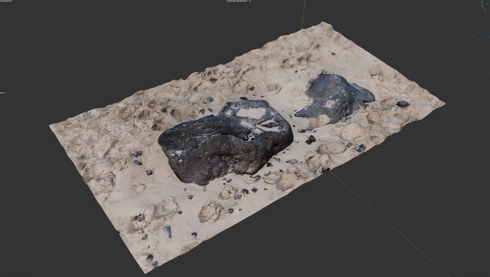 3D Ocean Beach 16K Ultra Scan 009 Model - TurboSquid 2180495