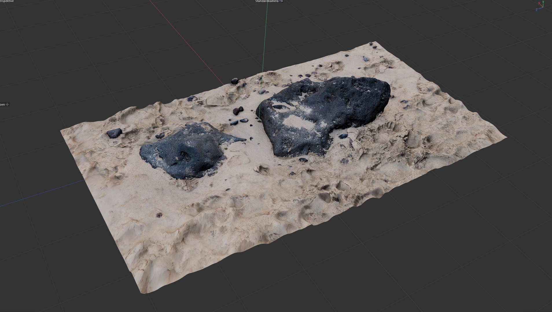 3D Ocean Beach 16K Ultra Scan 009 Model - TurboSquid 2180495
