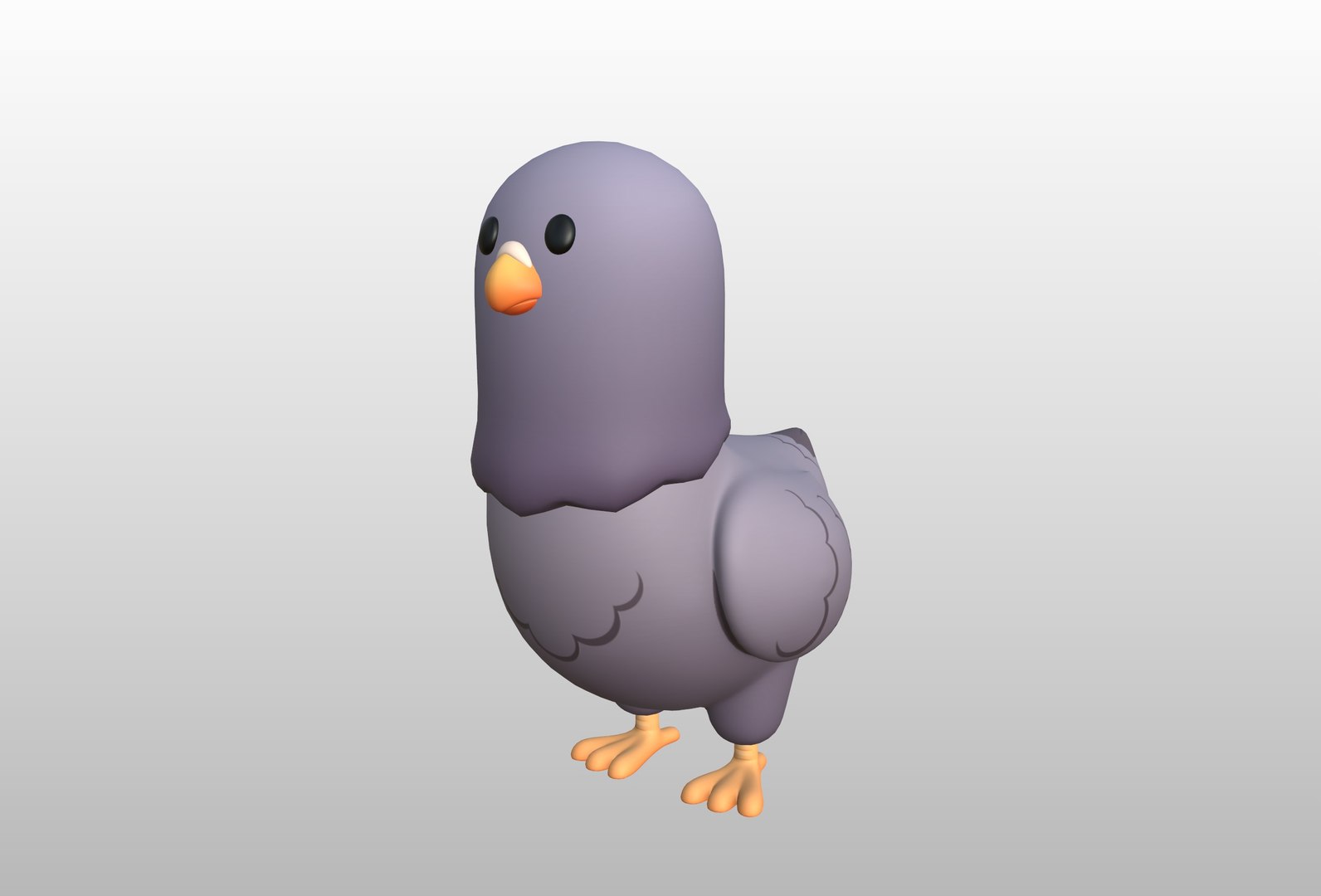 Character274 Pigeon 3D - TurboSquid 2201244