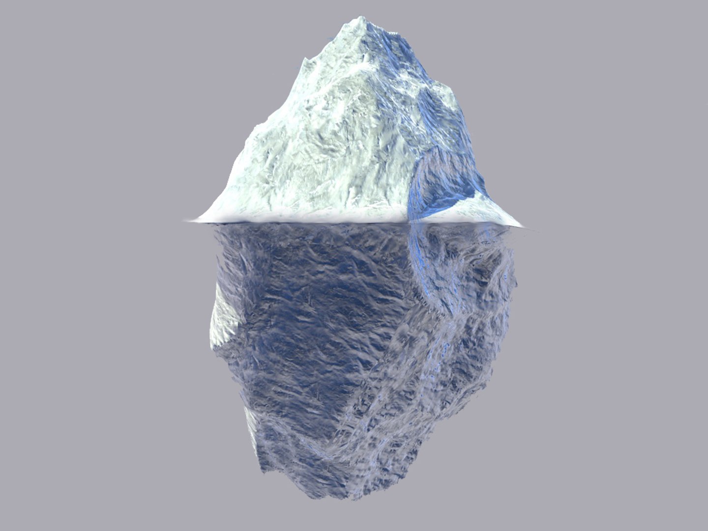 Iceberg Polar Ocean C4d