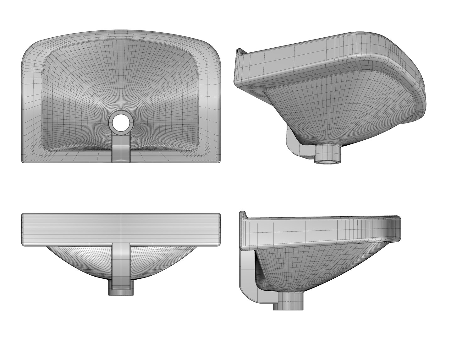Basin 3D model - TurboSquid 1491377