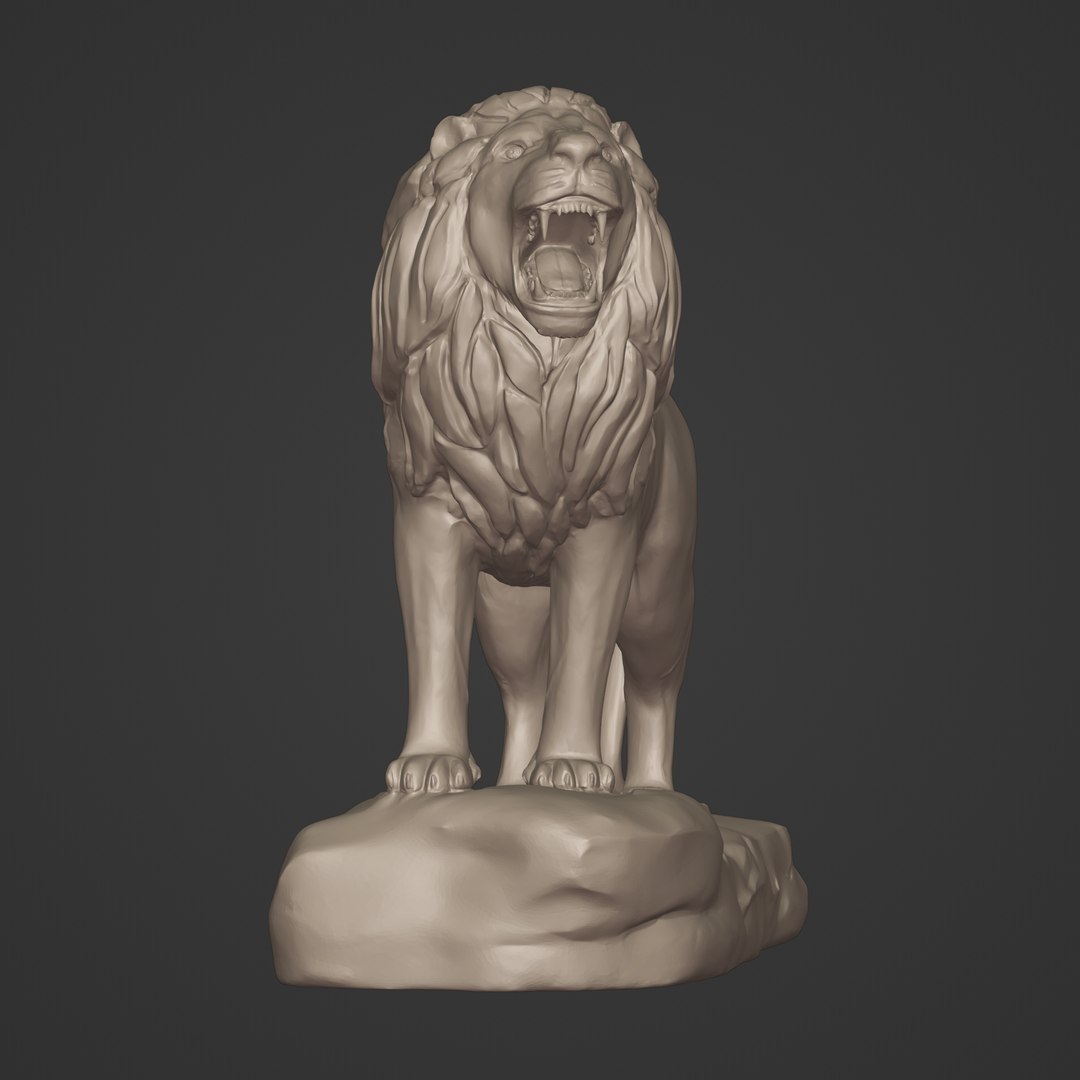 Lion 3D - TurboSquid 2213725