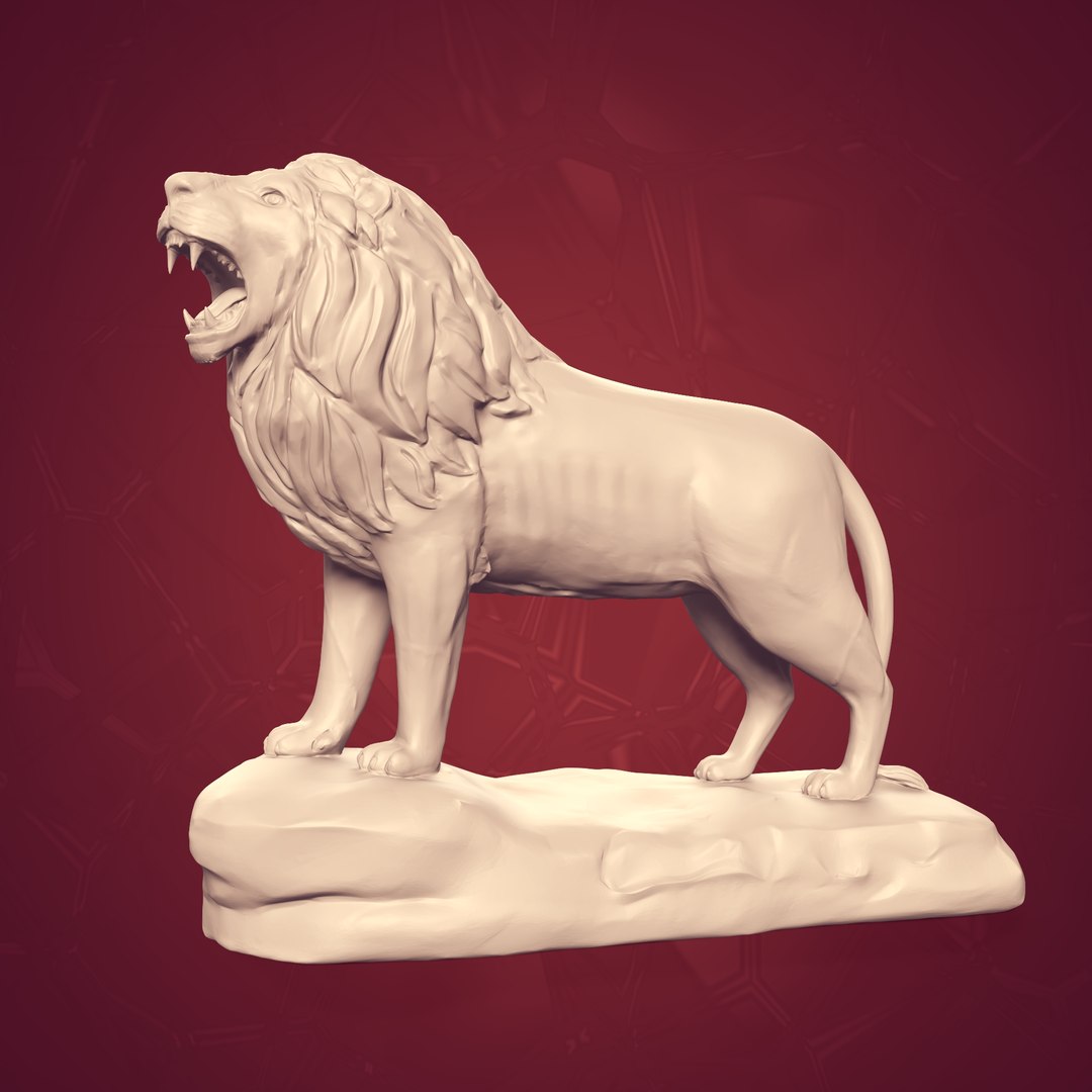 Lion 3D - TurboSquid 2213725